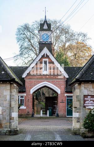Crawley, November 29th 2023: Tilgate Lake in Tilgate Park Stock Photo ...