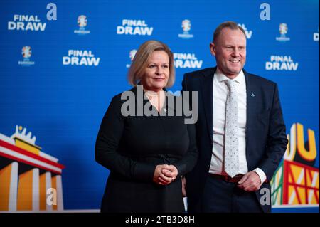 Nancy Faeser (SPD, Innenministerin), Andy Grote (Innensenator ...