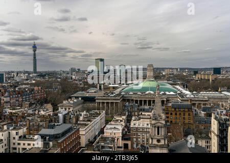 British Museum, aerial view Stock Photo - Alamy