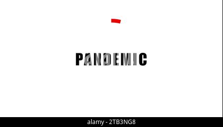 Covid-19 - Pandemic Animation White Background Coronavirus Stock Photo ...
