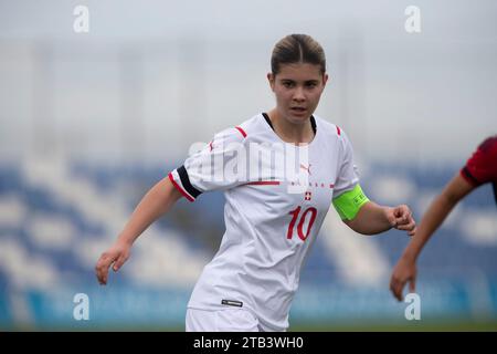 IVELJ NOEMI Swiss player during the match, SPAIN vs SWITZERLAND WU19 ...