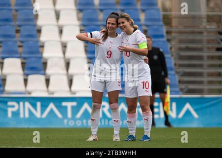 IVELJ NOEMI Swiss player during the match, SPAIN vs SWITZERLAND WU19 ...