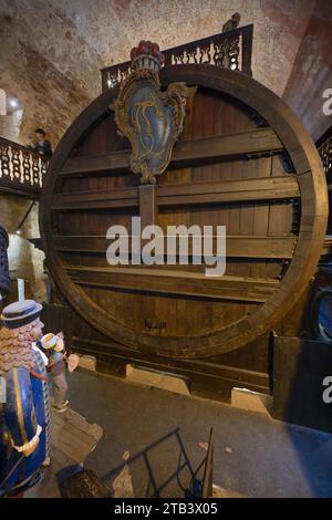 Grosses Fass, Fasskeller, Fassbau, Schloss Heidelberg, Baden ...