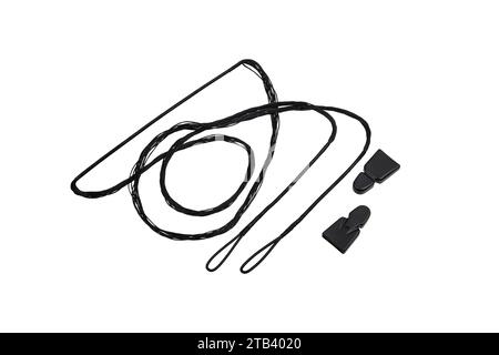 Bowstring for a bow or crossbow. Tightly woven nylon threads into one ...