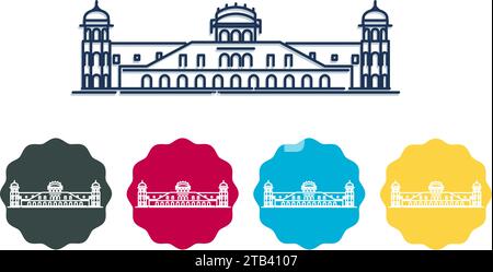 Jal Mahal Palace, Jaipur Rajasthan - Stock Illustration as EPS 10 File ...