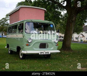 Austin Morris J4 camper 1972 model year Stock Photo - Alamy
