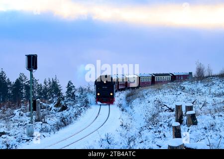 Brocken und Brockenbahn, Eisenbahn in Fahrt, Dampflok | usage worldwide ...