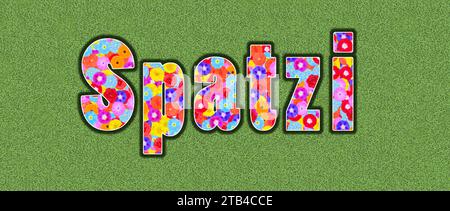 Spatzi, one of the most popular pet names in Germany between lovers ...
