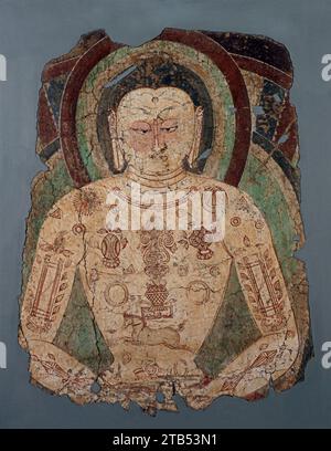 Vairochana Buddha from Balawaste Stock Photo - Alamy