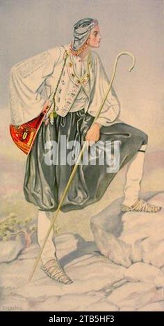 Vraka Greek costume Stock Photo - Alamy