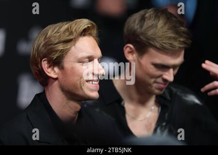 Lucas Hain und Felix Hain von Fast Boy bei der Verleihung des 31. B.Z ...