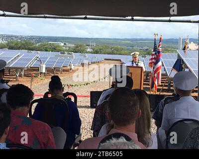 Waipio Peninsula Solar Farm Ribbon Cutting (33486872274 Stock Photo - Alamy