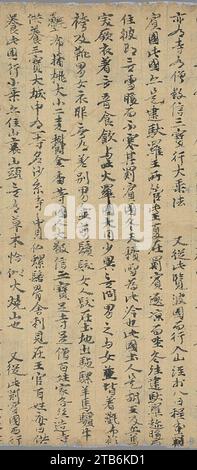 Wang wu tian zhu guo zhuan 往 五 天 竺 國 傳 by Hui chao 慧 超 Stock Photo - Alamy