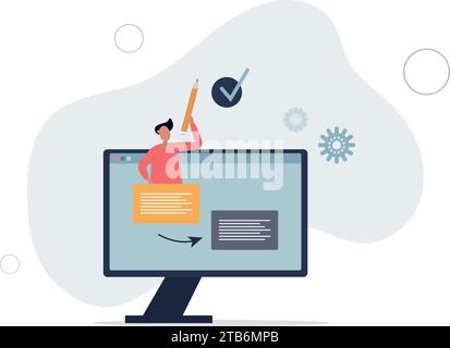 Paraphrasing tool with text conversion to different words.Content ...