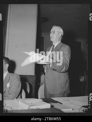 War Labor Board Little Steel hearing Lee Pressman Philip Murray and ...