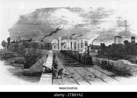 Warrington 1851 Project Gutenberg eText 13721 Stock Photo - Alamy