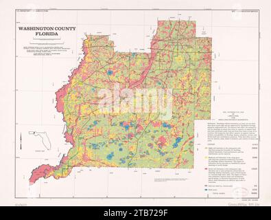 Washington County, Florida - soil interpretive map of limitations for ...