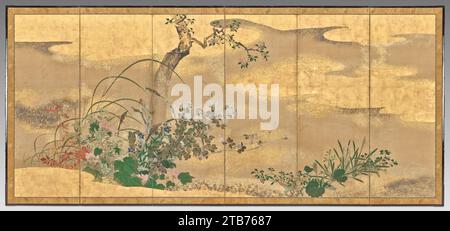 Watanabe Shiko, Flowers Stock Photo - Alamy