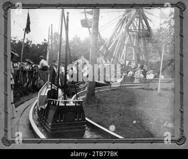 Water Merry Go Round Installed at Munro Park Stock Photo - Alamy