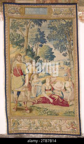 Wawel Arras - Story of the Tower of Babel - Construction of the Tower ...