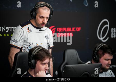 HELSINKI, FINLAND - NOVEMBER 29: coach Jamie "keita" Hall of fnatic ...