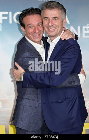 Salvatore Ficarra (L) and Valentino Picone (R) attend the photocall of ...