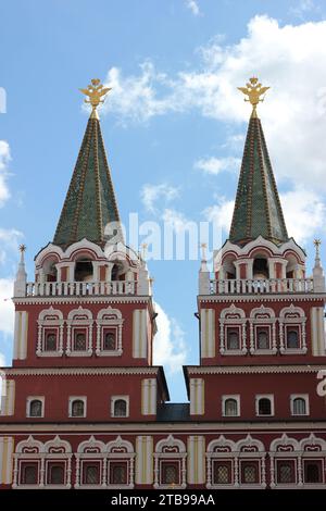 Resurrection gate in moscow Stock Photo - Alamy