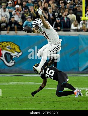 Cincinnati Bengals tight end Tanner Hudson (87) in the first half of an ...