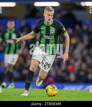 Jan Paul van Hecke of Brighton and Hove Albion heads at goal during the ...