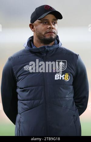 Burnley manager Vincent Kompany ahead of the Premier League match at ...