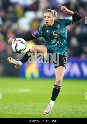 Germany's Elisa Senb in action during the UEFA Women's Nations League ...
