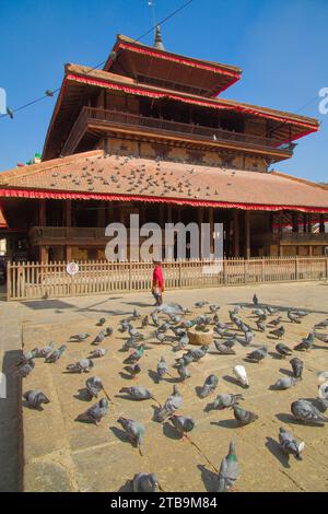 Nepal, Kathmandu, Durbar Square, Kastha Mandap Stock Photo - Alamy
