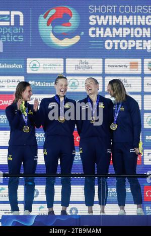 Sara Junevik, Michelle Coleman and Louise Hansson of, Sweden ...
