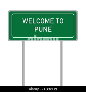 Welcome to Mumbai name sign board vector illustration Stock Vector ...