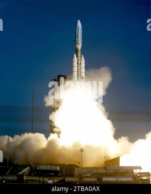 Voyager 2, launched by NASA in 1977, made its historic flyby of Neptune ...