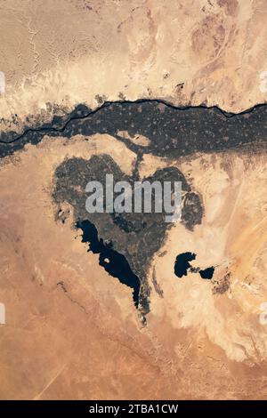 The Basin of the Nile River in Egypt to illustrate Sir S.W. Baker's ...