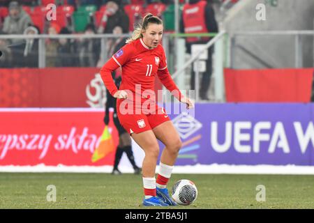Sosnowiec, Poland. 05th Dec, 2023. Kinga Kozak and Danai Eleni Sidira ...