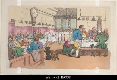An Eating House 1959 by Thomas Rowlandson Stock Photo - Alamy