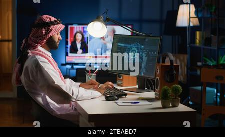 Middle Eastern admin programming AI used for machine learning inference training. Freelancer ...