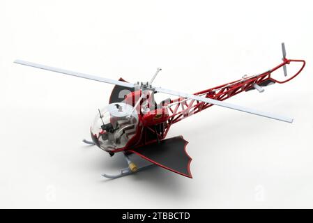 Batcopter model replica from 1966 Batman Tv Movie. Side view Stock ...