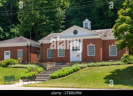 Outside the Wright Brothers National Museum at Carillon Historical Park ...