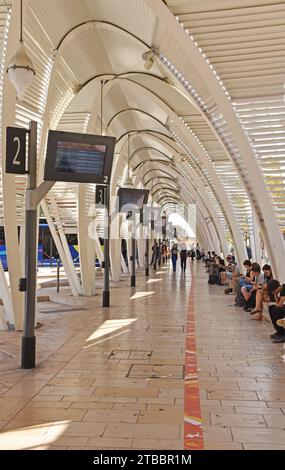 The main bus station, Gare Routière serving 8m passengers annually ...