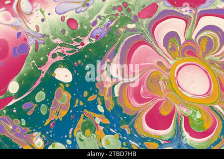 Intensive colorful mix of vibrant colors. Abstract modern background ...