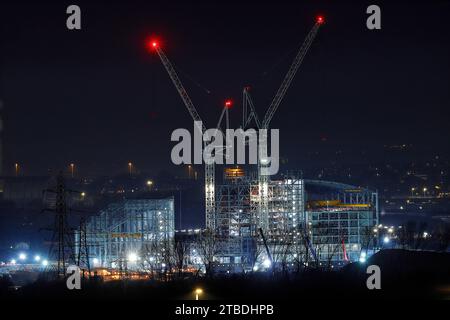 Enfinium Energy From Waste Incinerator under construction at Skelton ...