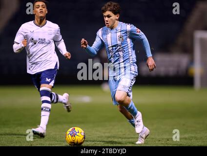 Coventry City’s Charlie Finney during the FA Youth Cup third round ...