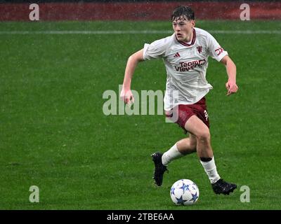 ISTANBUL - Jayce Fitzgerald of Manchester United FC U19 during the UEFA ...