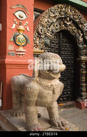 Nepal, Kathmandu, gate, Asia Stock Photo - Alamy