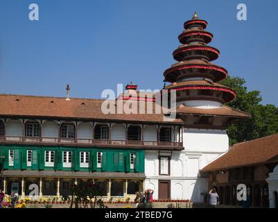 Nepal, Kathmandu, Hanuman Dhoka, Nasal Chowk Stock Photo - Alamy