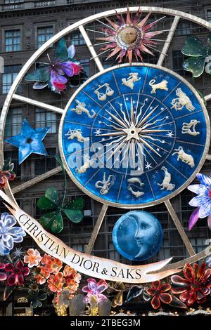 Christian Dior's carousel of dreams is the theme for the Saks Fifth ...