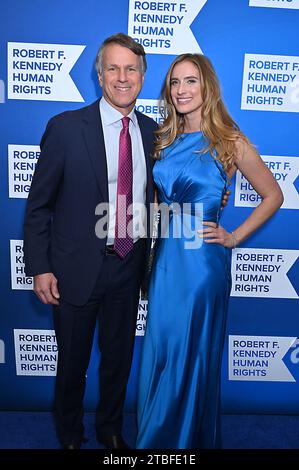 Glen Tullman and daughter Cayley Tullman attend the Robert F Kennedy ...